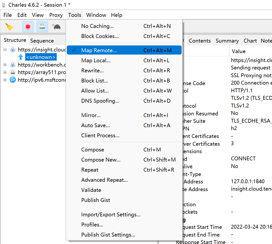 使用Charles转发网络请求到自己的应用 - Zahi的小窝